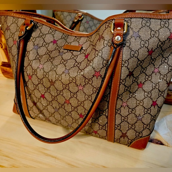 Gucci | Bags | Gucci Authentic Limited Edition Star Tote Bag | Poshmark
